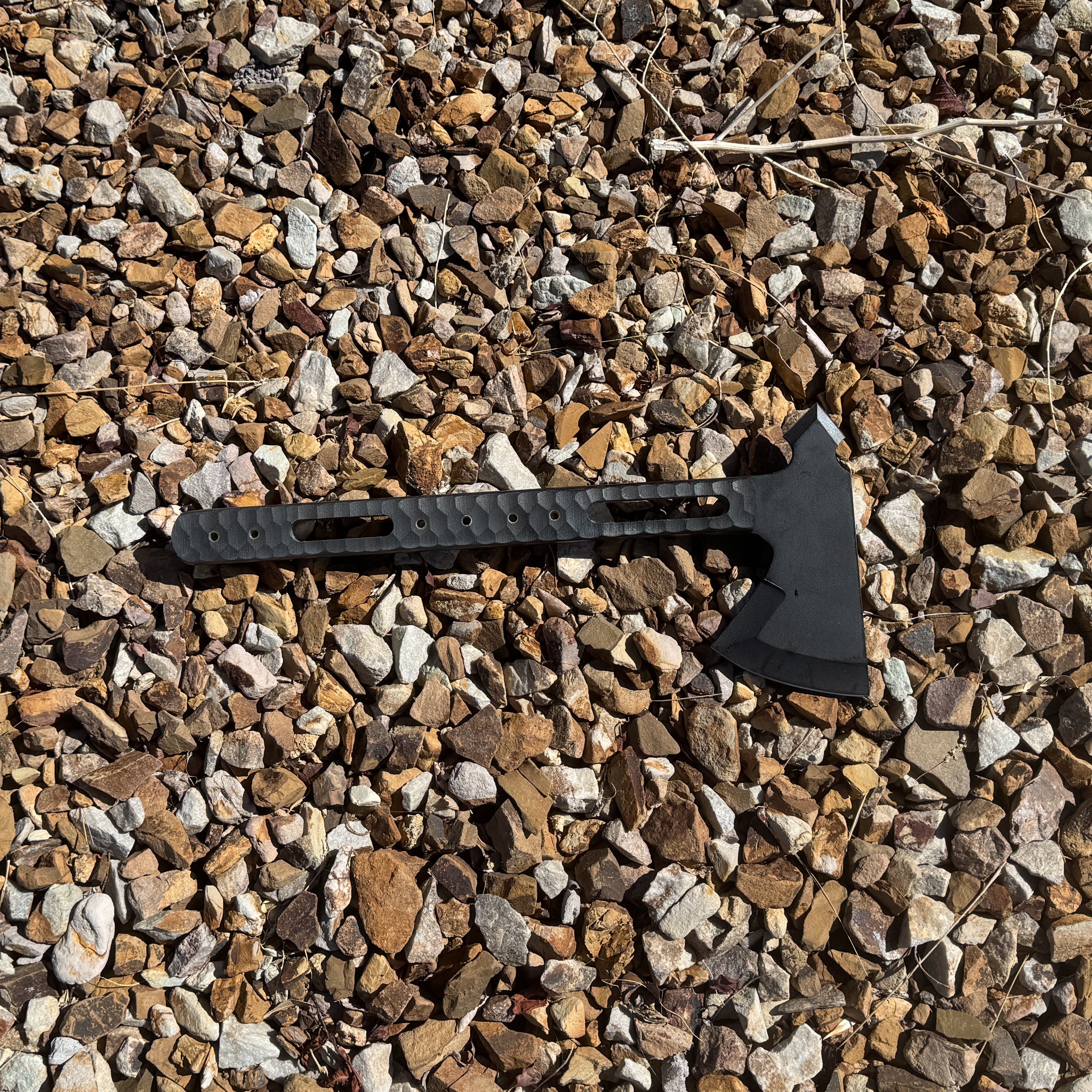 The Ironclad Tactical Axe — Full-Tang Black-Finished High-Carbon Steel ...